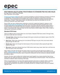PCB Through Hole Plating: PCB Etchback vs Standard PCB Vias and Holes ...