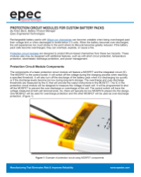 Protection Circuit Modules for Custom Battery Packs - Article